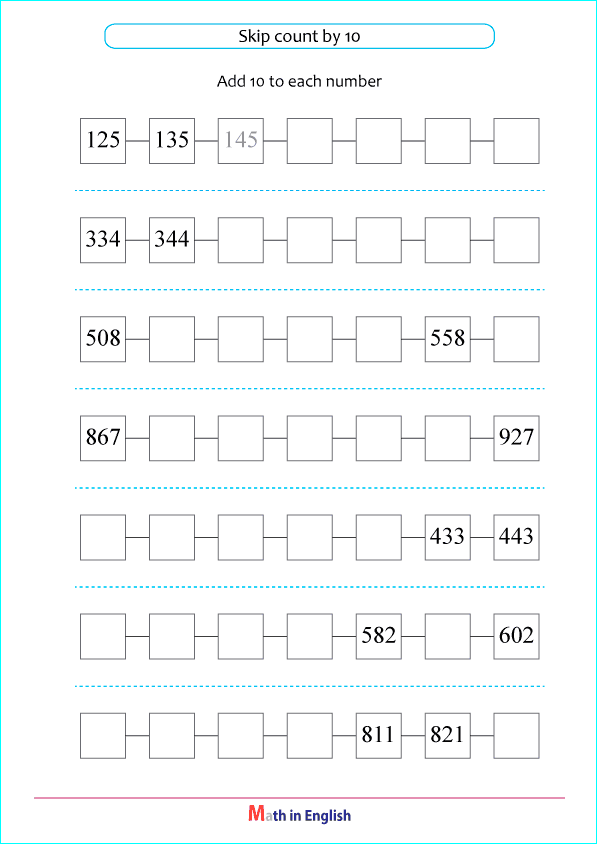 Printable primary math worksheet for math grades 1 to 6 based on the ...
