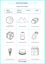 2d And 3d Shapes Worksheets For Grade 2