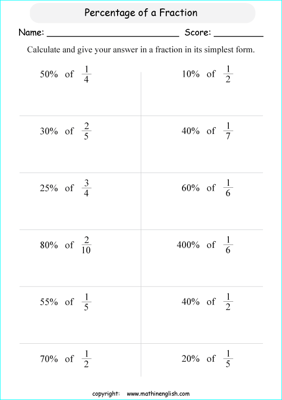 Printable Primary Math Worksheet For Math Grades 1 To 6 Based On The 